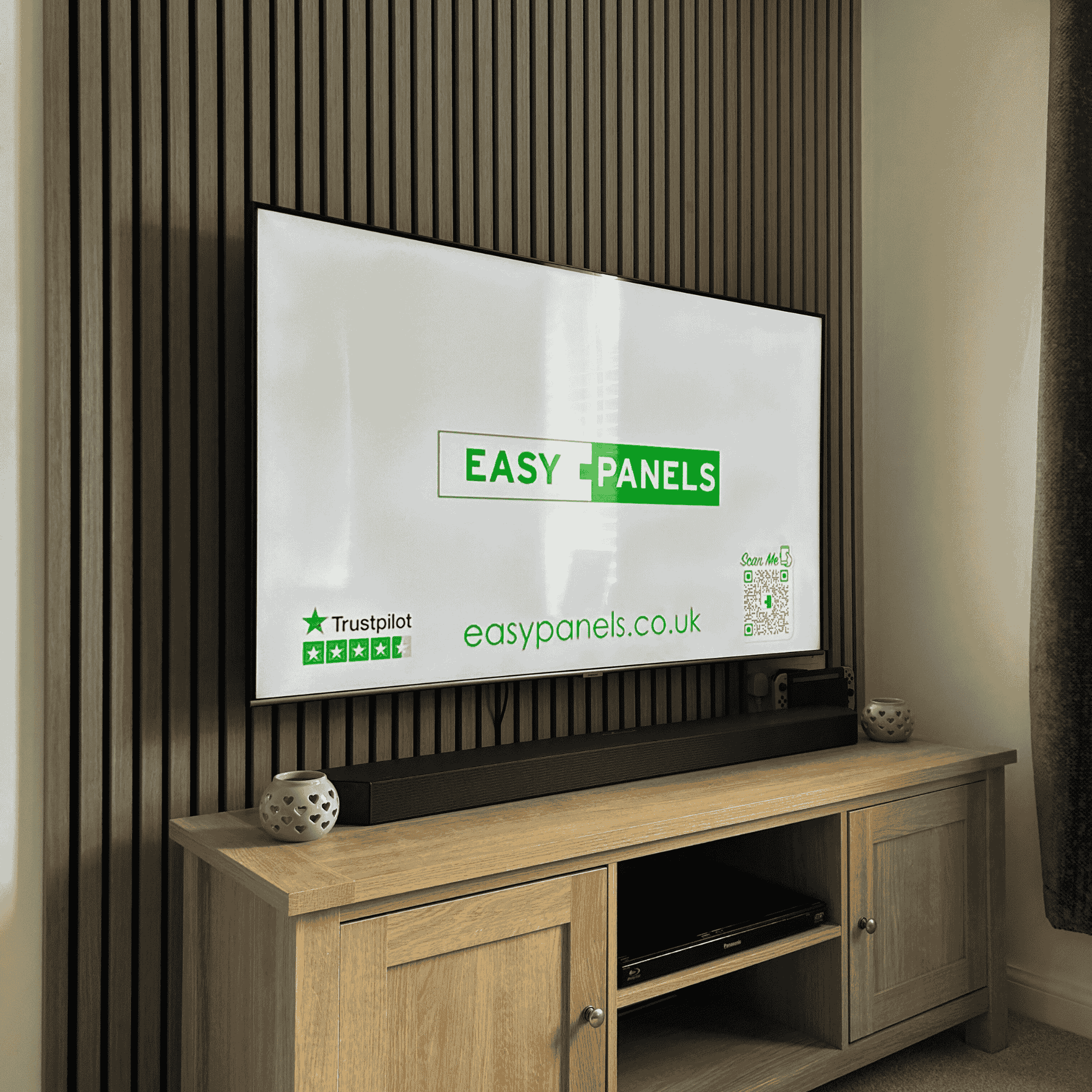 Media & TV Wall Ideas with Acoustic Panels | Easy Panels