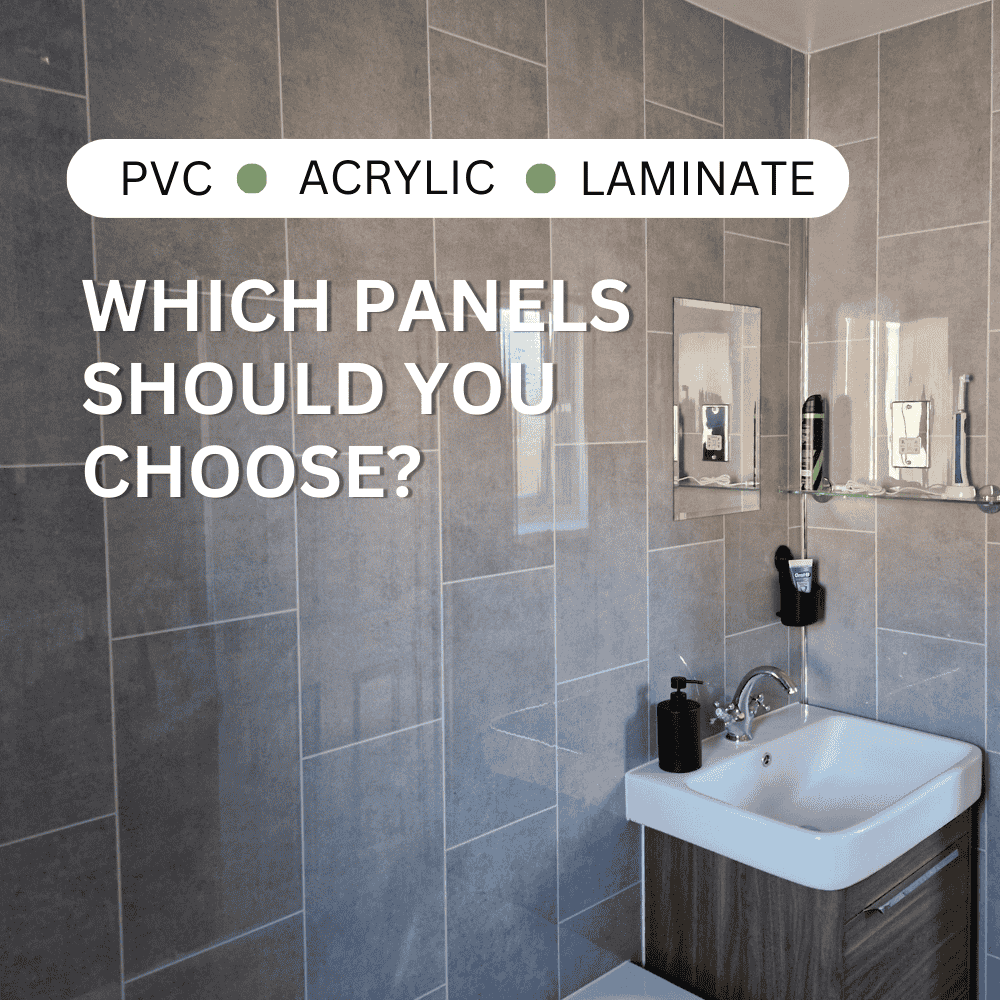 PVC vs Acrylic vs Laminate Panels | Easy Panels