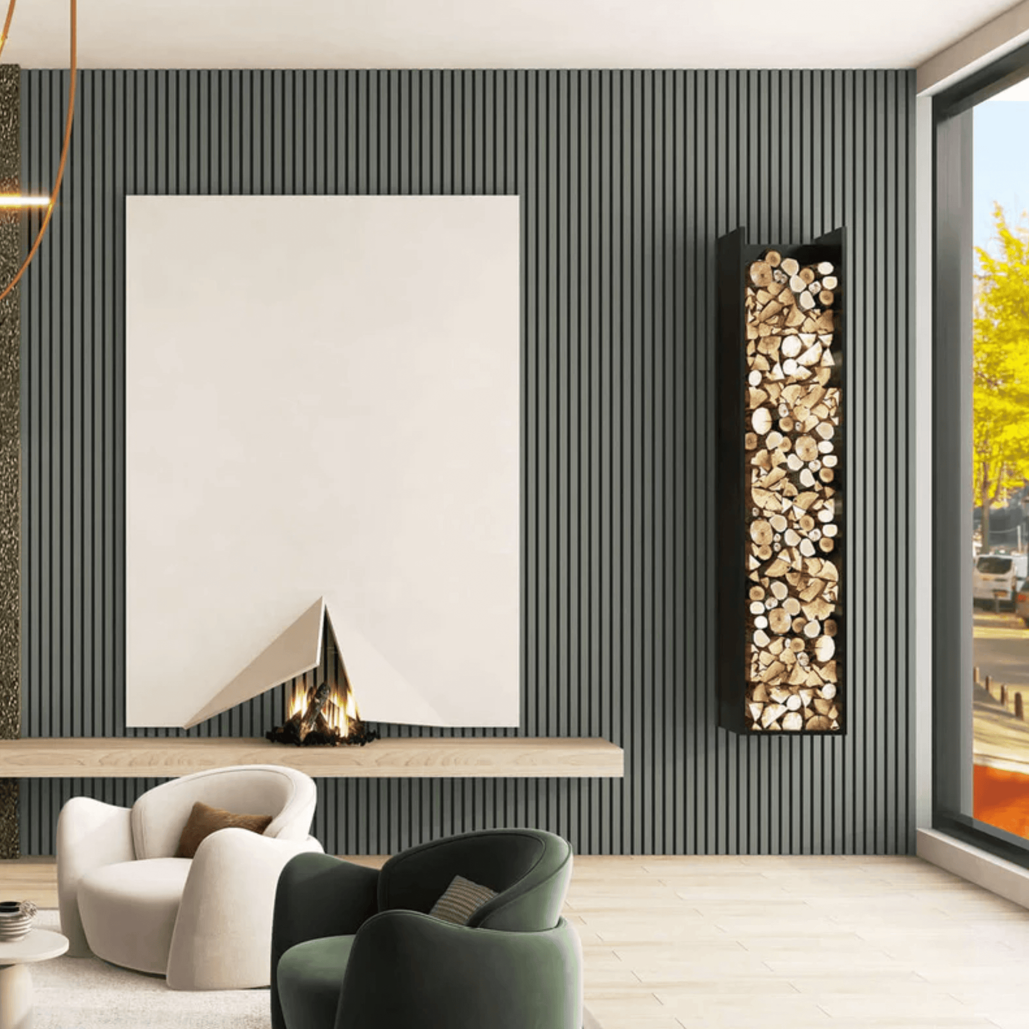Living Room Wall Panels | Easy Panels