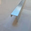 10mm Brushed Silver Aluminium End Cap | Easy Panels