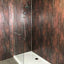 10mm Copper Retro Metallic Shower Panel | EASY PANELS
