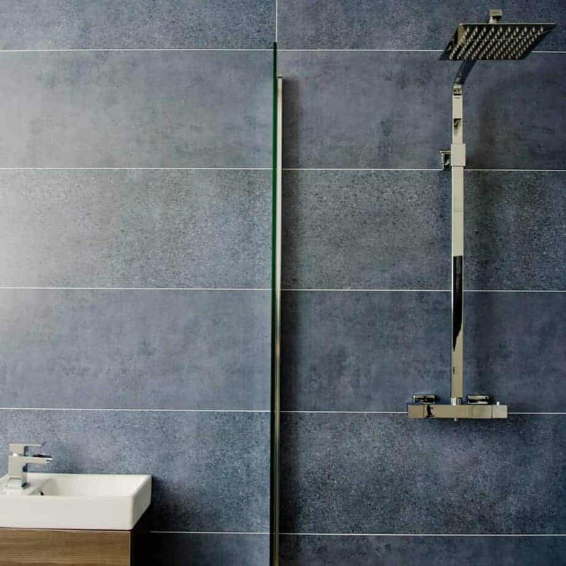 10mm Roman Blue Matt Shower Panel 1M x 2.4M | Easy Panels