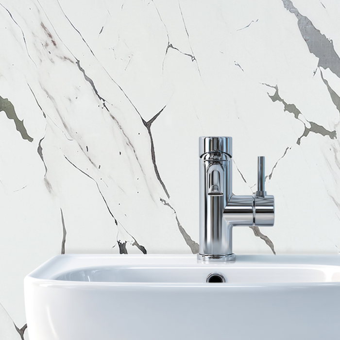 10mm Silvara Marble Gloss Shower Panel 1M x 2.4M | Easy Panels