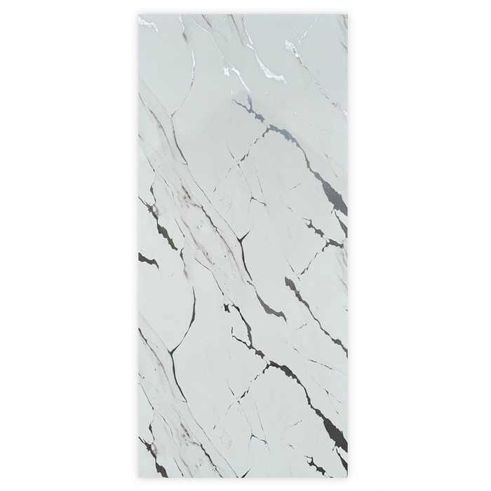 10mm Silvara Marble Gloss Shower Panel 1M x 2.4M | Easy Panels