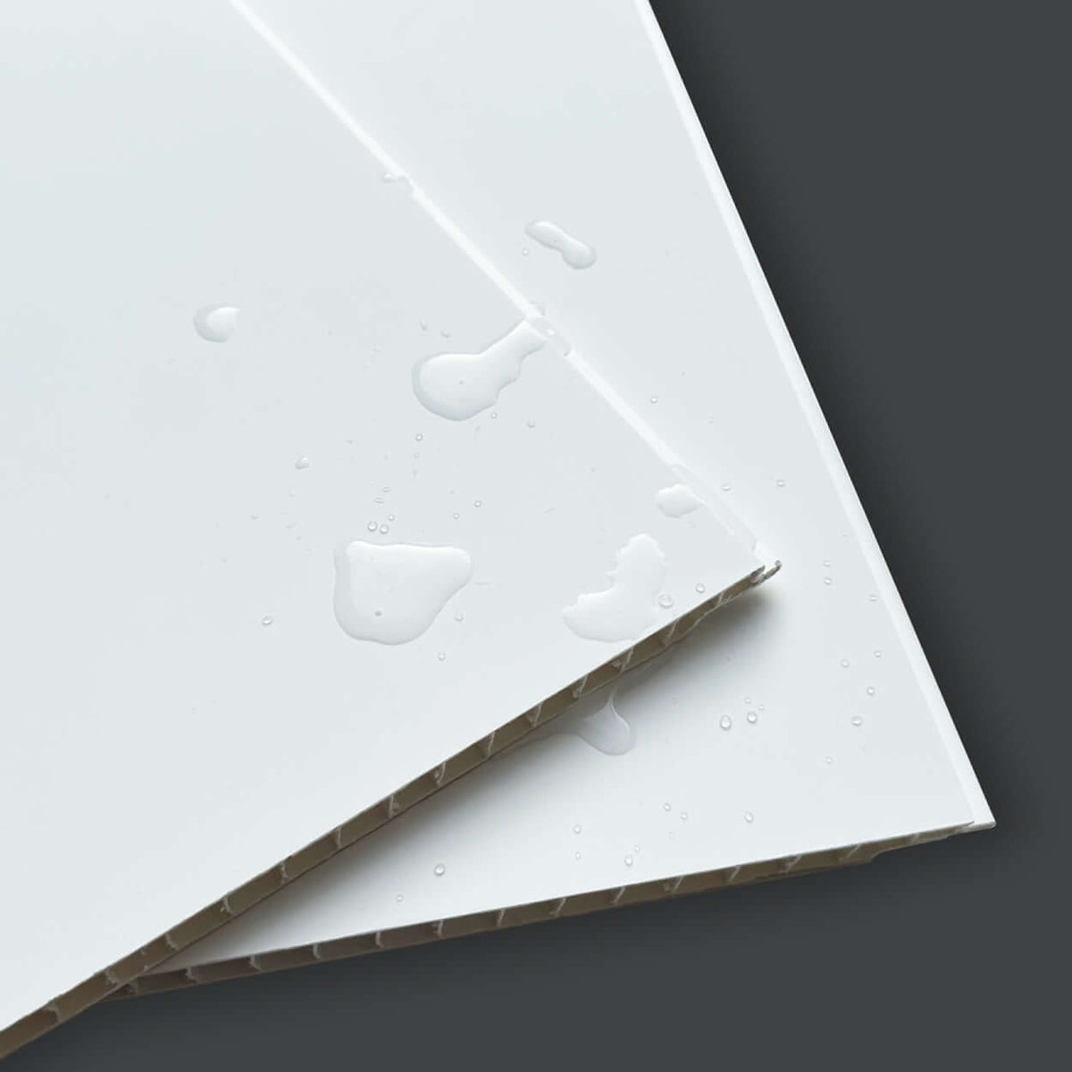 10mm White Ultra Matt Shower Panel 1M x 2.4M | Easy Panels