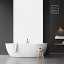 10mm White Ultra Matt Shower Panel 1M x 2.4M | Easy Panels