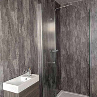 10mm Polished Concrete Matt Shower Panel 1M x 2.4M | Easy Panels
