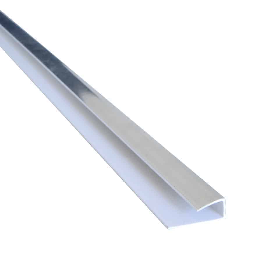 8mm Chrome End Cap Trim | Easy Panels