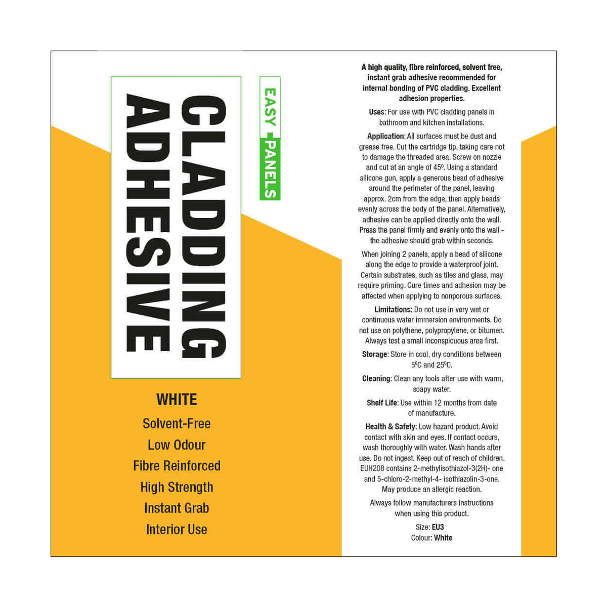 Easy Panels Cladding Adhesive | EASY PANELS
