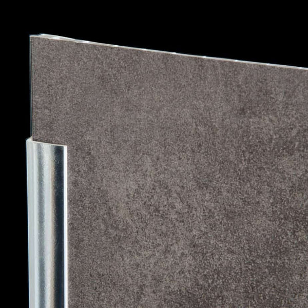 5mm Chrome End Cap Trim | Easy Panels