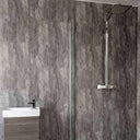 10mm Polished Concrete Matt Shower Panel 1M x 2.4M | Easy Panels