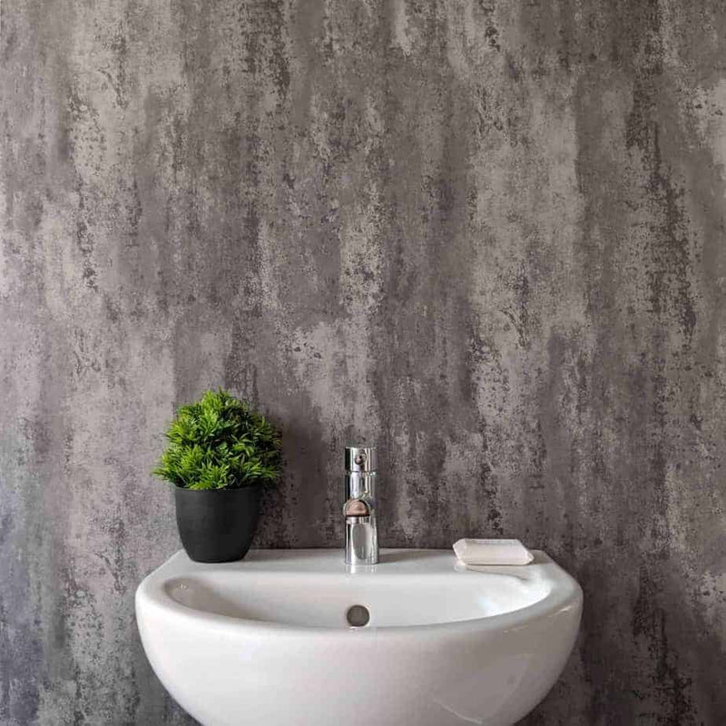 10mm Polished Concrete Matt Shower Panel 1M x 2.4M | Easy Panels