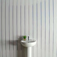 8mm White With 2 Chrome Strip Wall Panel | EASY PANELS