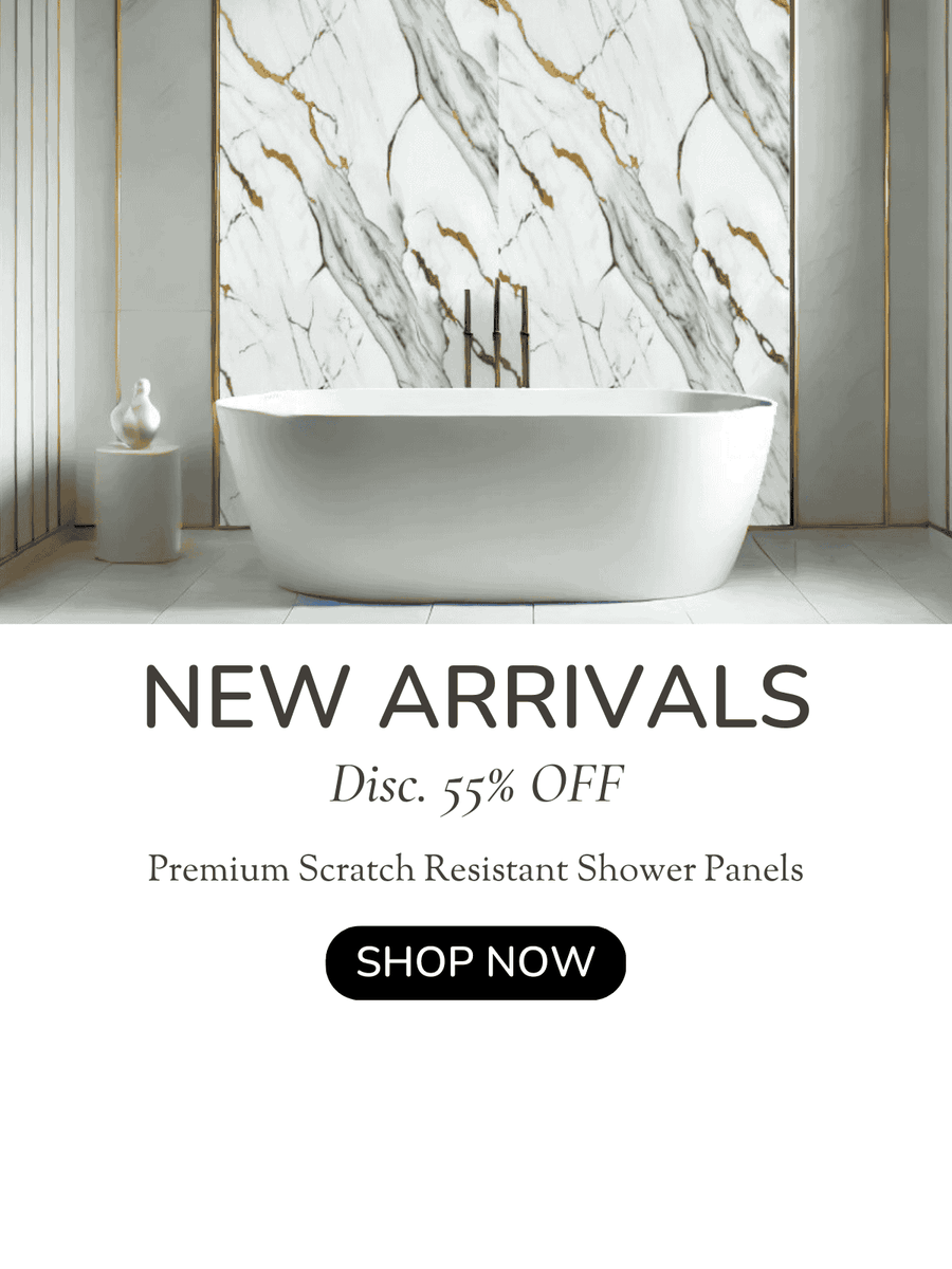 PVC Wall Panels for Bathrooms & More by Easy Panels