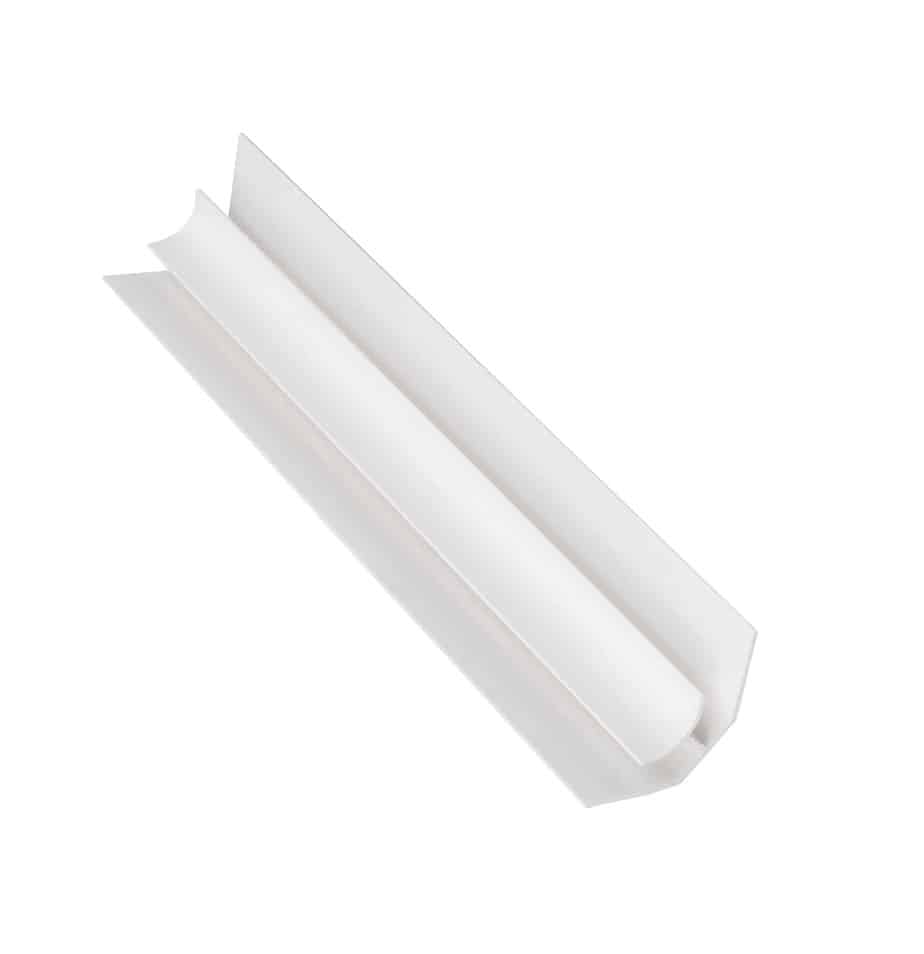 5mm White Internal Corner Trim | Easy Panels