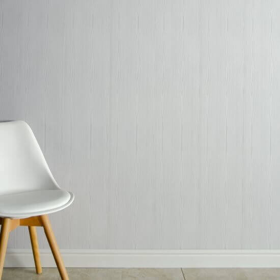 8mm White Wood Matt Bathroom Wall Panel | EASY PANELS